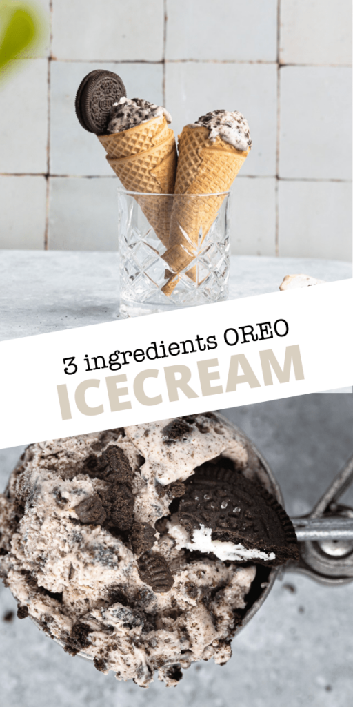 Condensed Milk Oreo Ice Cream Recipe - fleurfoodie Recipes